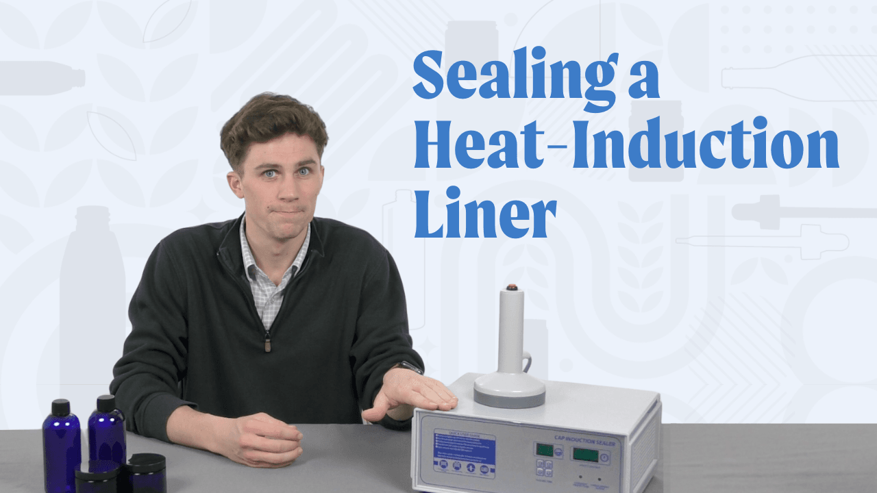 How to Seal a Heat Induction Seal Liner Using a Manual Heat Induction ...